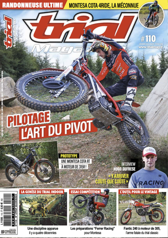 www.trial-club.com, net magazine moto trial: Trial Magazine 110 en kiosque